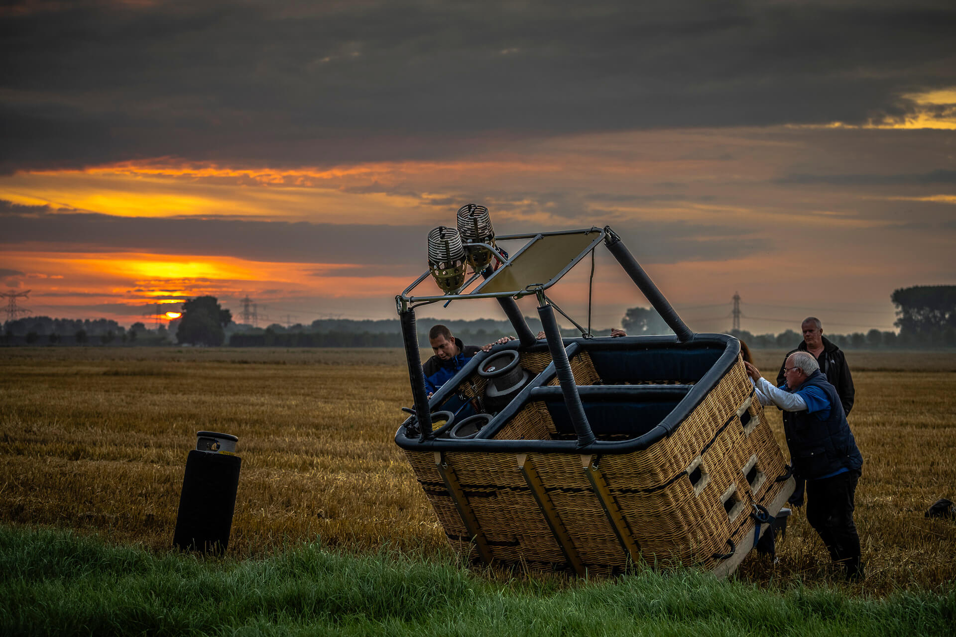 Alles over de luchtballon mand | Ballonvaren Zeeland
