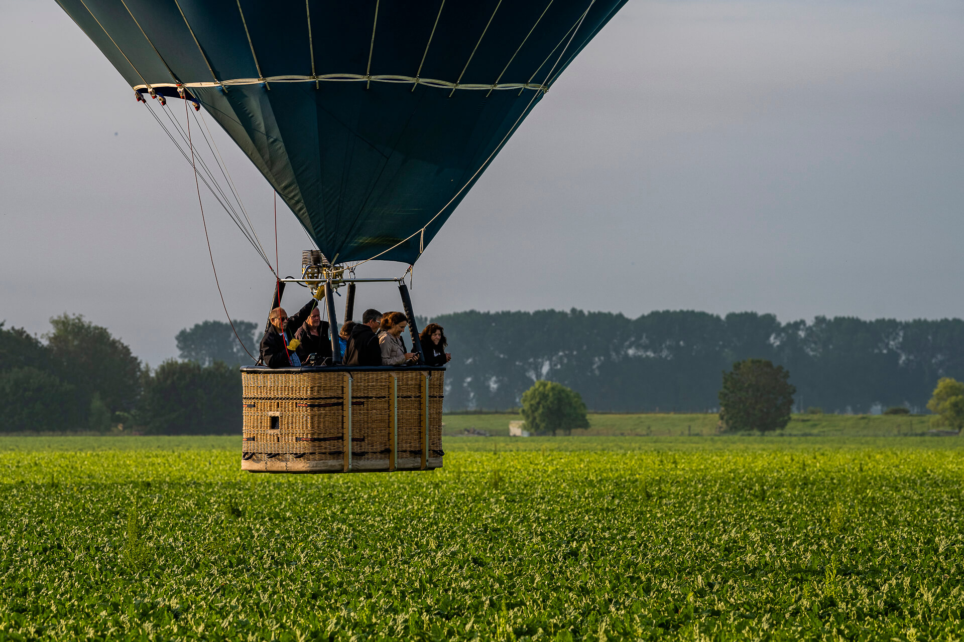 Temperatuur in een luchtballon | Ballonvaren Zeeland